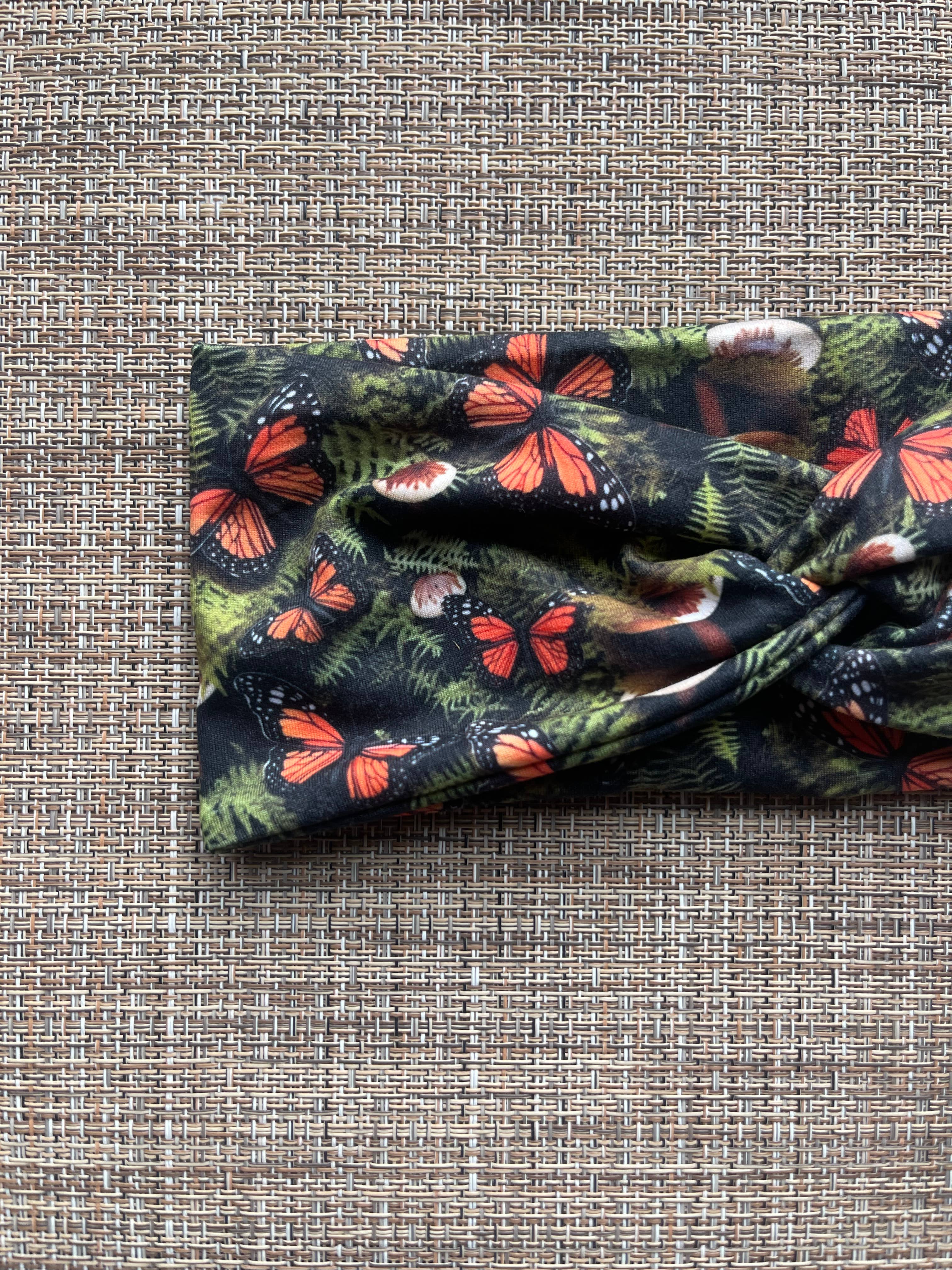 Radiant Wear - Butterflies & Mushrooms Twist Headband – Smoky Mountain ...