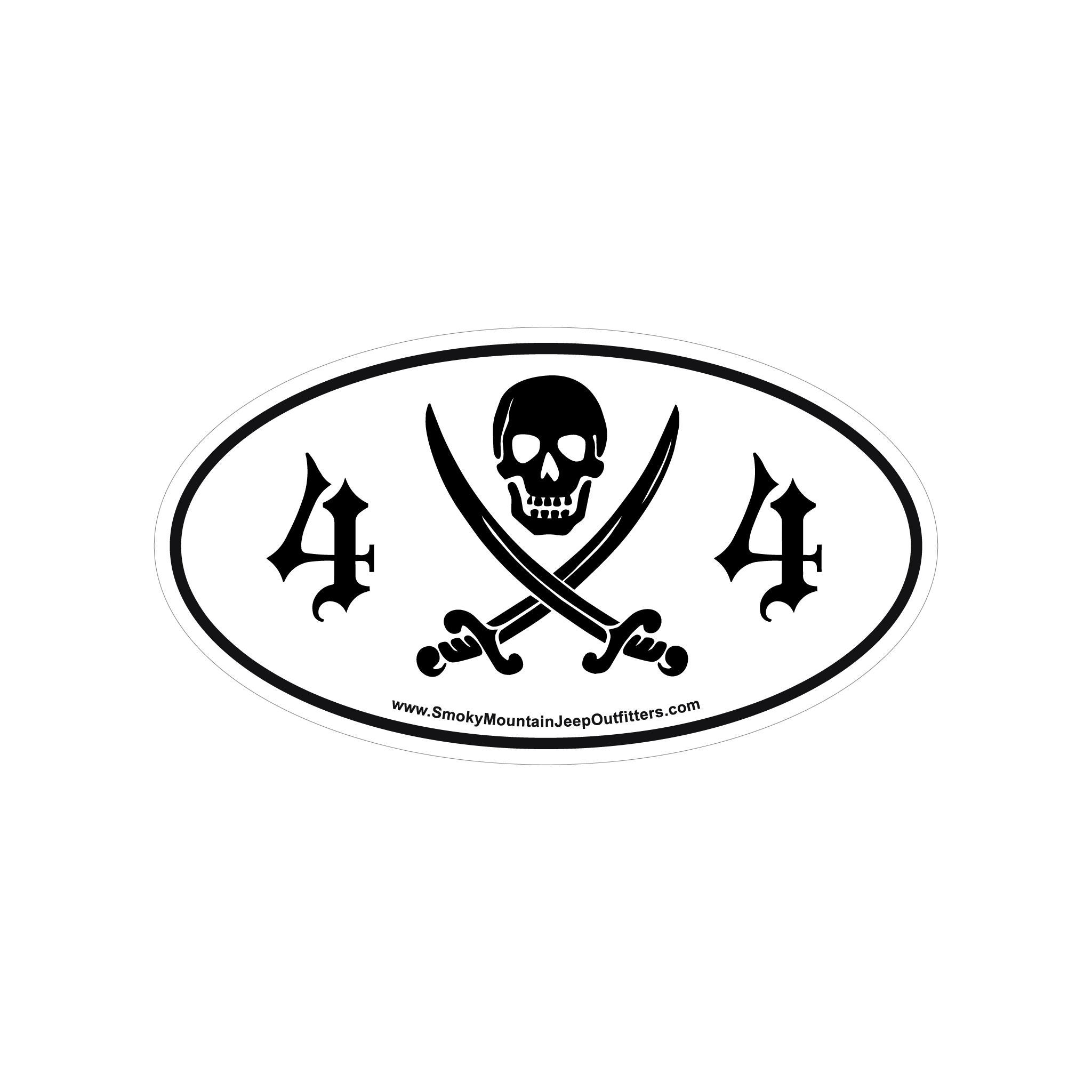 Oval Decals – Smoky Mountain Off Road Outfitters